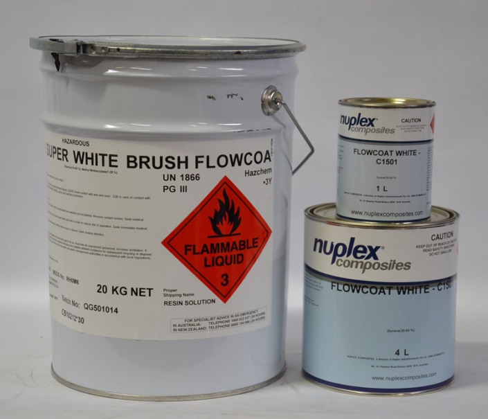 Flowcoat White – Martini Fibreglass