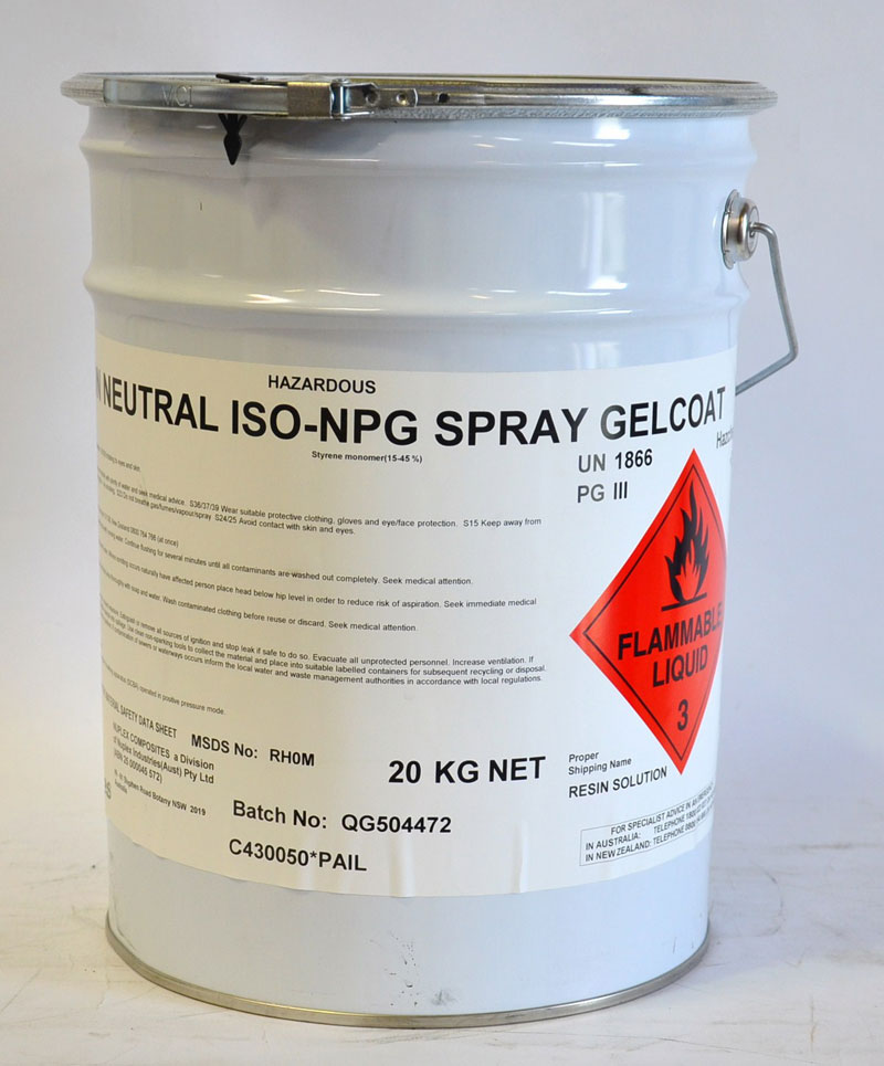 Gelcoat Neutral Spray – Martini Fibreglass