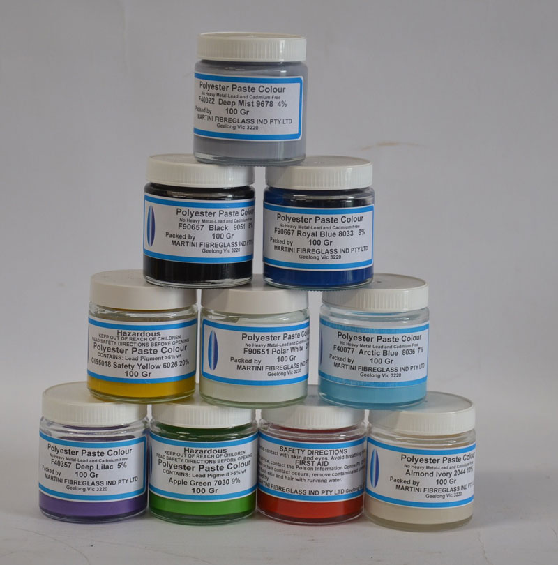 Pigment Paste 100gr – Martini Fibreglass